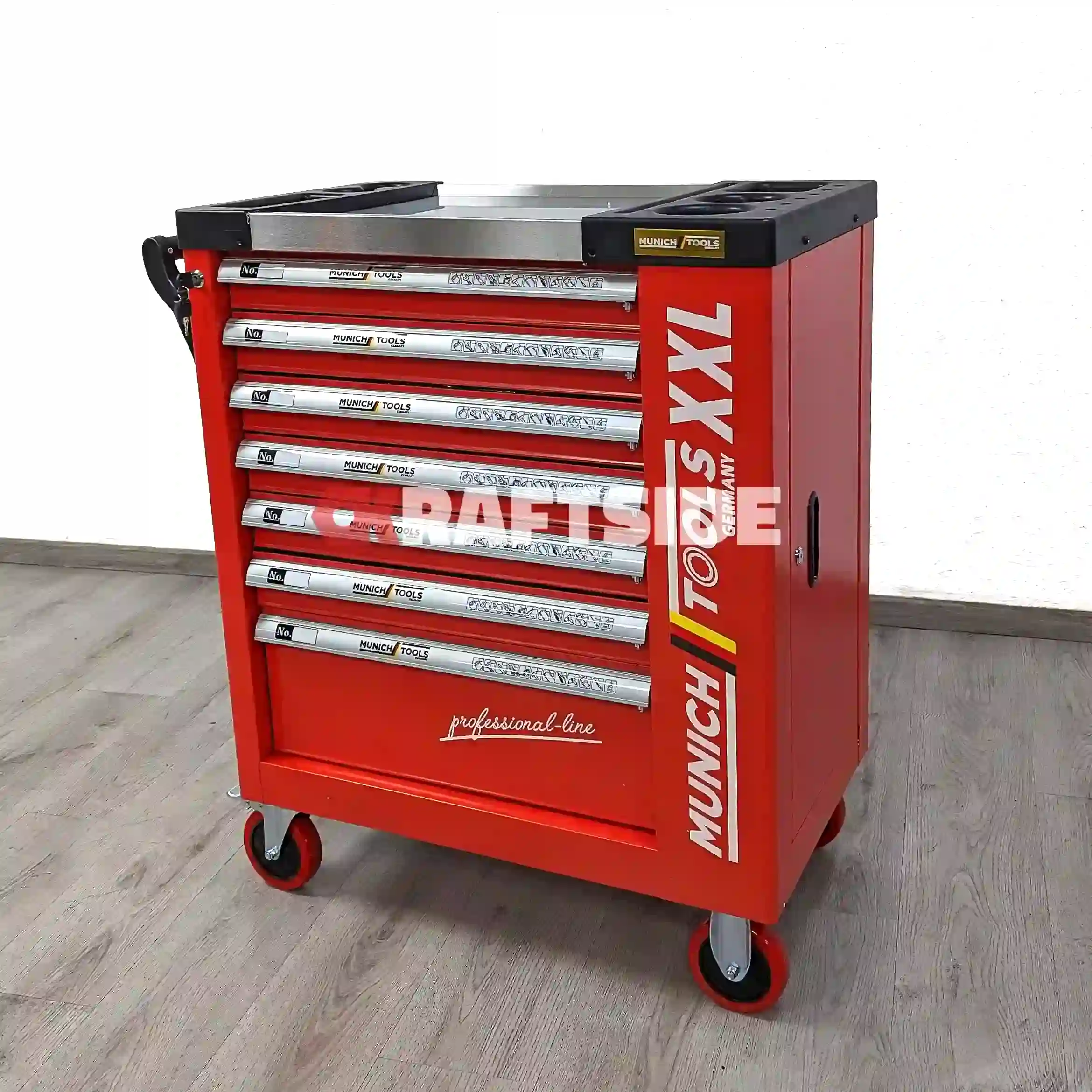 Servante D'atelier Outillée Complète - KRAFTSIDE